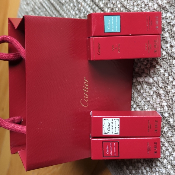 Cartier | Accessories | Cartier Perfume Gift Set | Poshmark